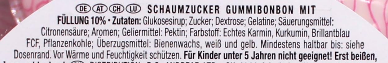 Trolli Glotzer 60 Pieces (1128g) - Schaumzucker Gummibonbon mit Füllung 10%