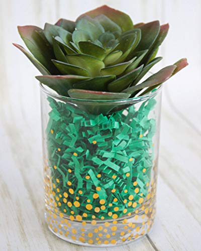 MagicWater Supply Crinkle Cut Paper Shred Filler (1/2 LB) for Gift Wrapping & Basket Filling - Green