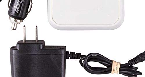 Deluxe 6082FA 12V/110V Aerator, Water-Resistant Live Bait Fishing Aerator, White