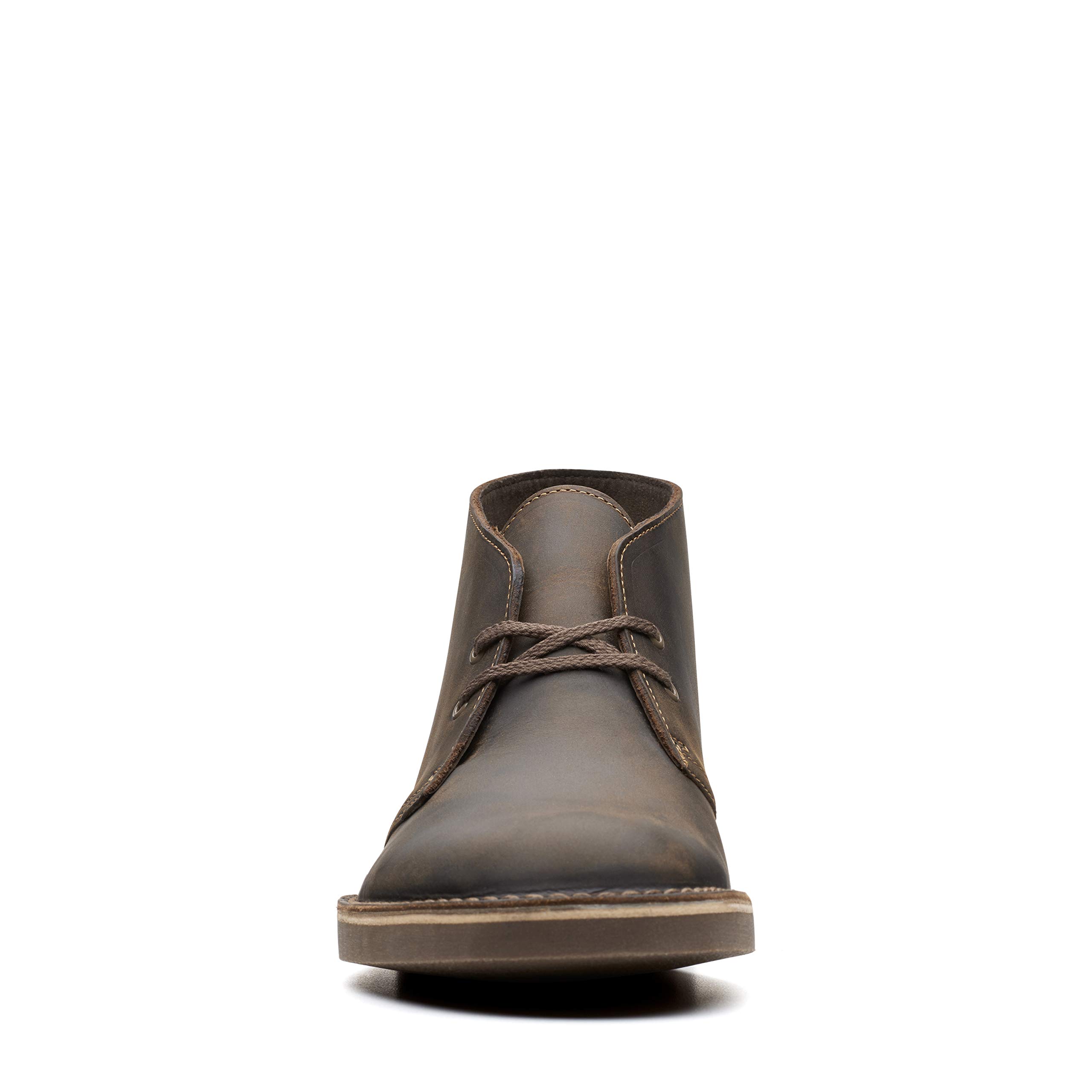 Clarks mens Bushacre 2 Chukka Boot, Beeswax, 10.5 Wide US