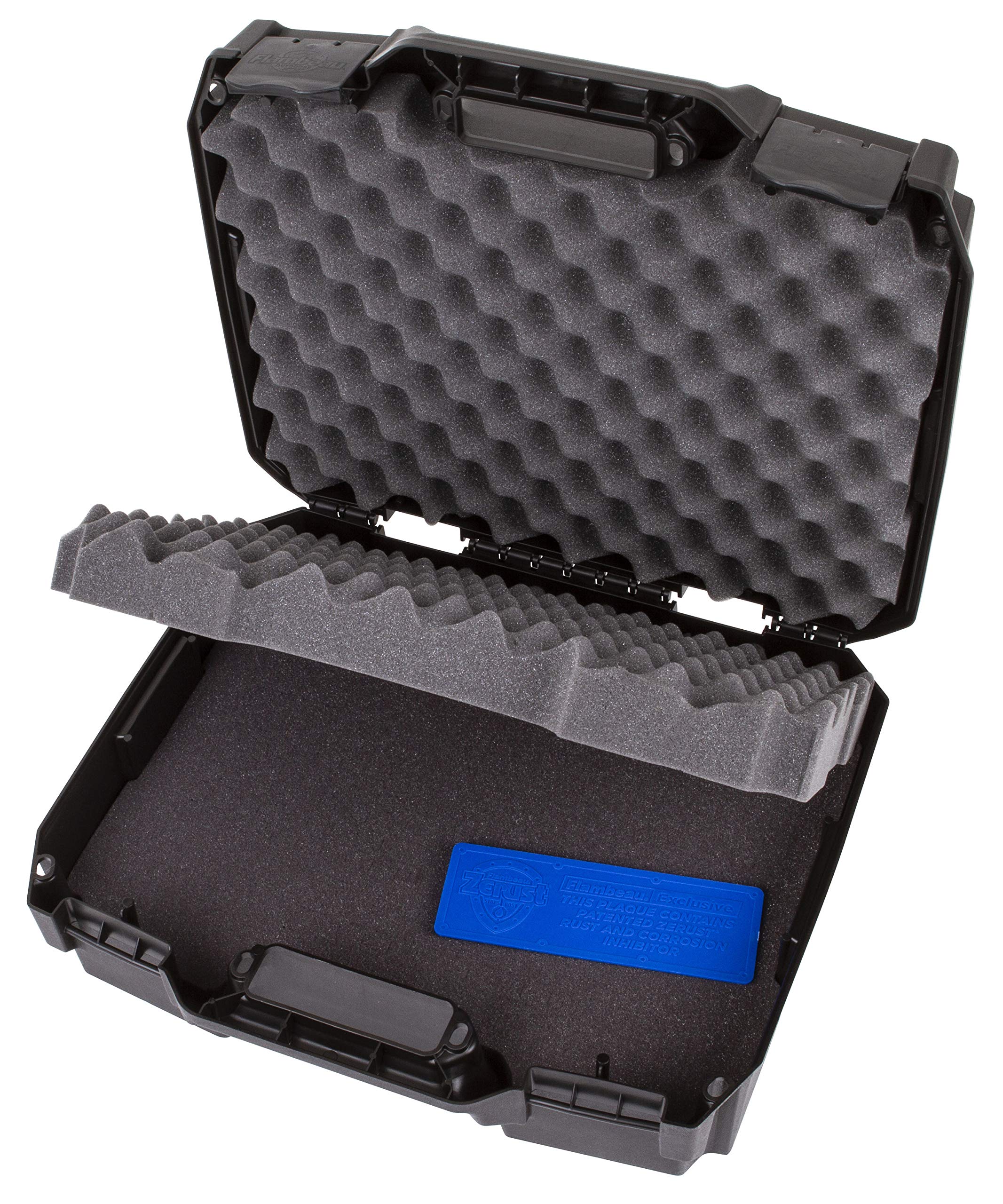 Flambeau Outdoors 1511DDP Double Deep Tactical Pistol Case, Portable Firearm Storage Accessory