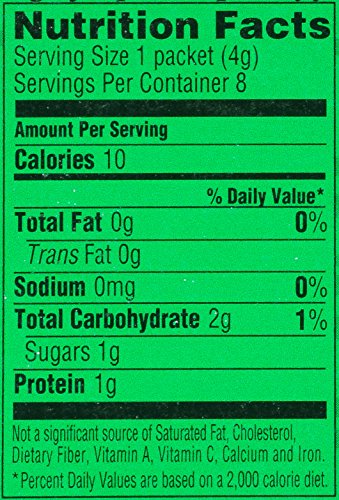 HERB-OX Bouillon - Instant Broth - Granulated - Seasoning - Chicken - Sodium Free - Gluten Free - 1 Box - 8 Packets - 1.2 Ounces