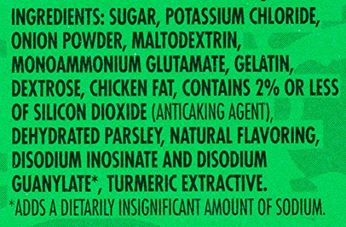 HERB-OX Bouillon - Instant Broth - Granulated - Seasoning - Chicken - Sodium Free - Gluten Free - 1 Box - 8 Packets - 1.2 Ounces