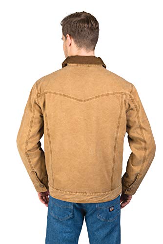 Walls Men's Amarillo Vintage Duck Cotton Twill Jacket, Washed Pecan, X-Large