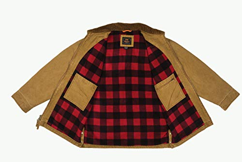 Walls Men's Amarillo Vintage Duck Cotton Twill Jacket, Washed Pecan, X-Large