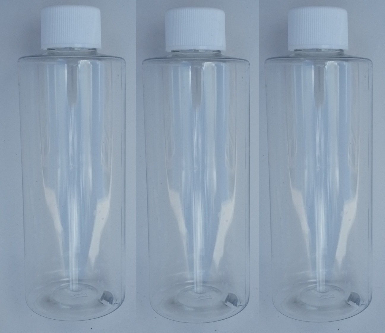 Cadet Home Solutions Refillable Bottles (Plastic Screw-Top 3pack 4oz bottles)