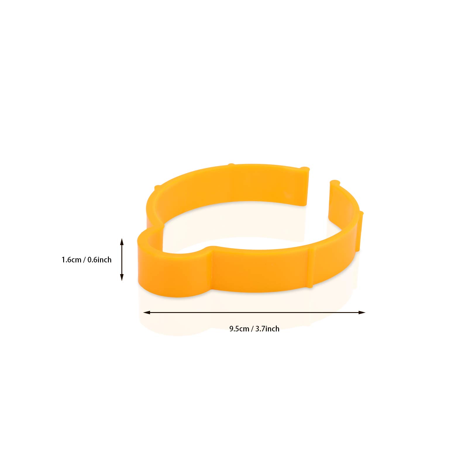 EHDIS® 3.2"(8cm) Vinyl Wrap Sheet Clip Storage Tool for Car Wrap Vinyl Sticker Decal Film Sheet, Coil Hoop Ring Helpful Tool for Auto Film Roll Sheet - 5 PCS