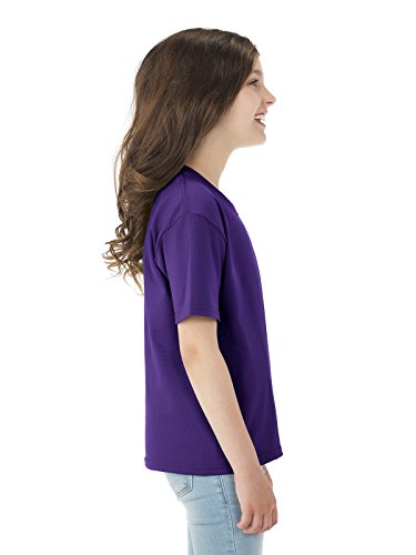 Fruit of the Loom Youth 5 oz. HD Cotton™ T-Shirt M PURPLE