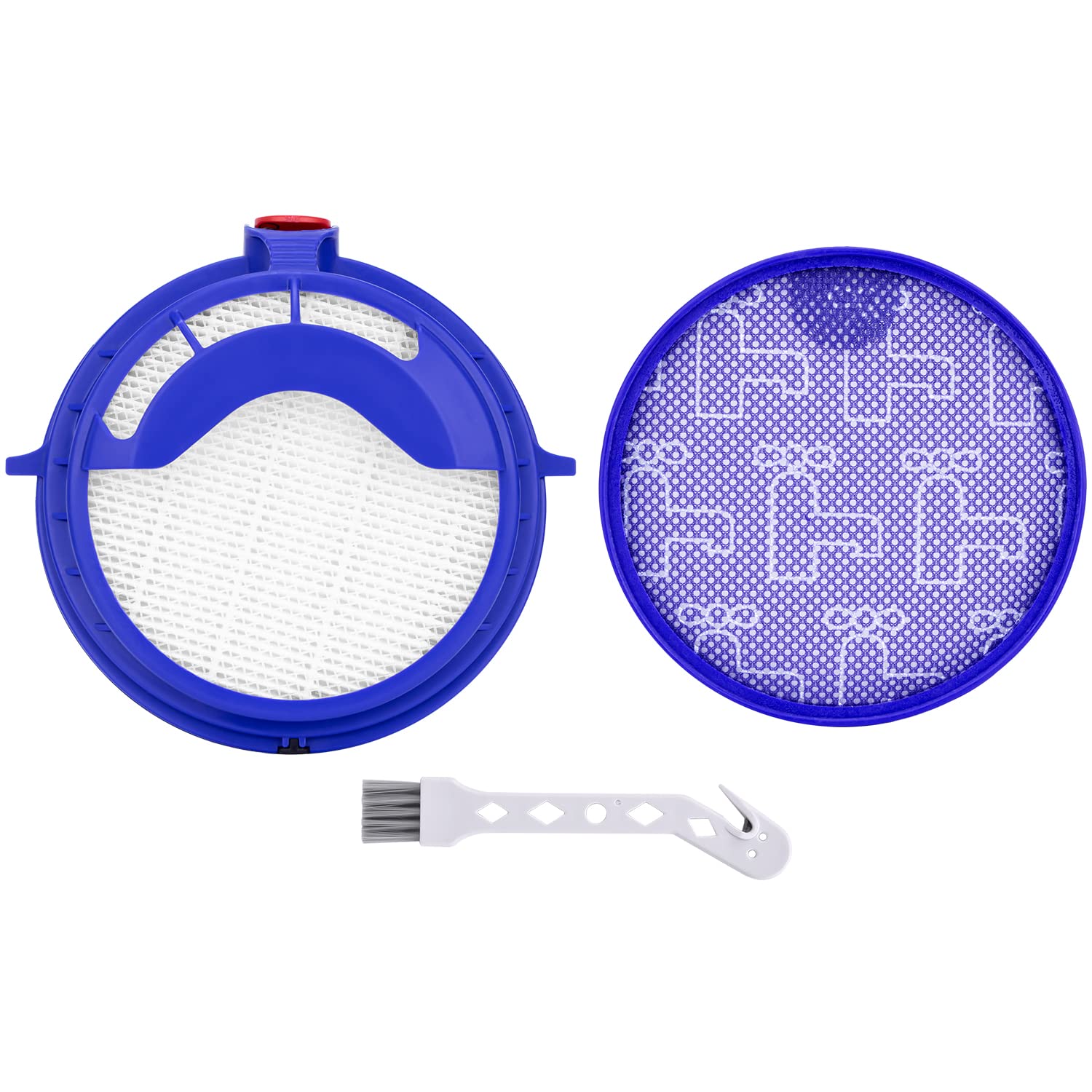 Anewise Filter Kits repalcement for Dyson dc25 vacuum Ball filters, Includes 1Pcs 919171-02 Washable Pre Motor Filter and 1Pcs 916188-05 Hepa filter, Fits DC-25 Models