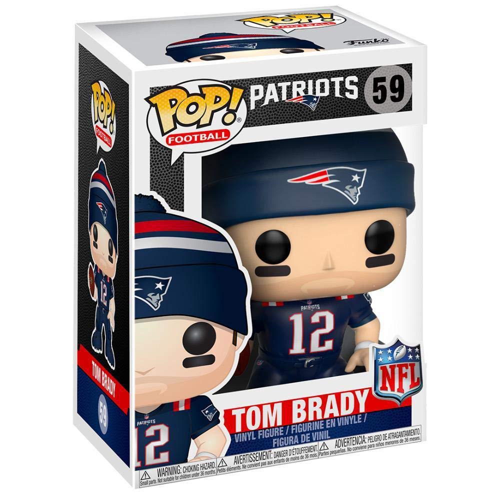 Funko POP NFL: Tom Brady (Patriots Color Rush) Collectible Figure