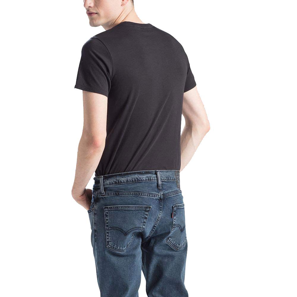 Levi's Men's Graphic Tees (Seasonal), Classic Fit-Black, Medium