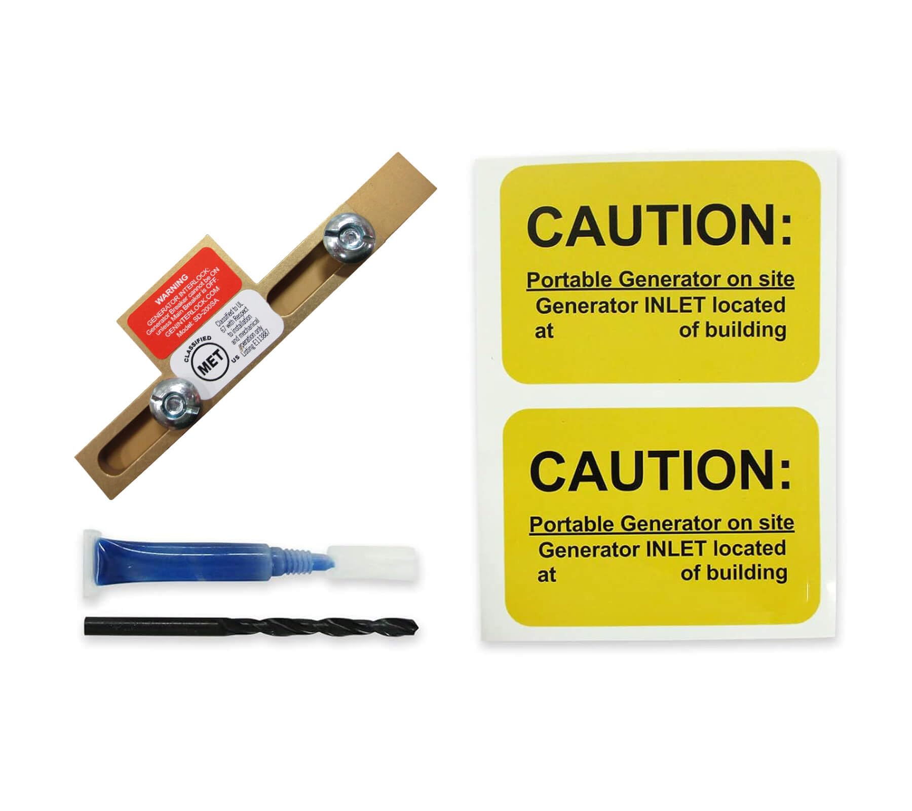 SD-200SA Square D Generator Interlock Kit for Homeline Meter Main 150 or 200 amp Breaker