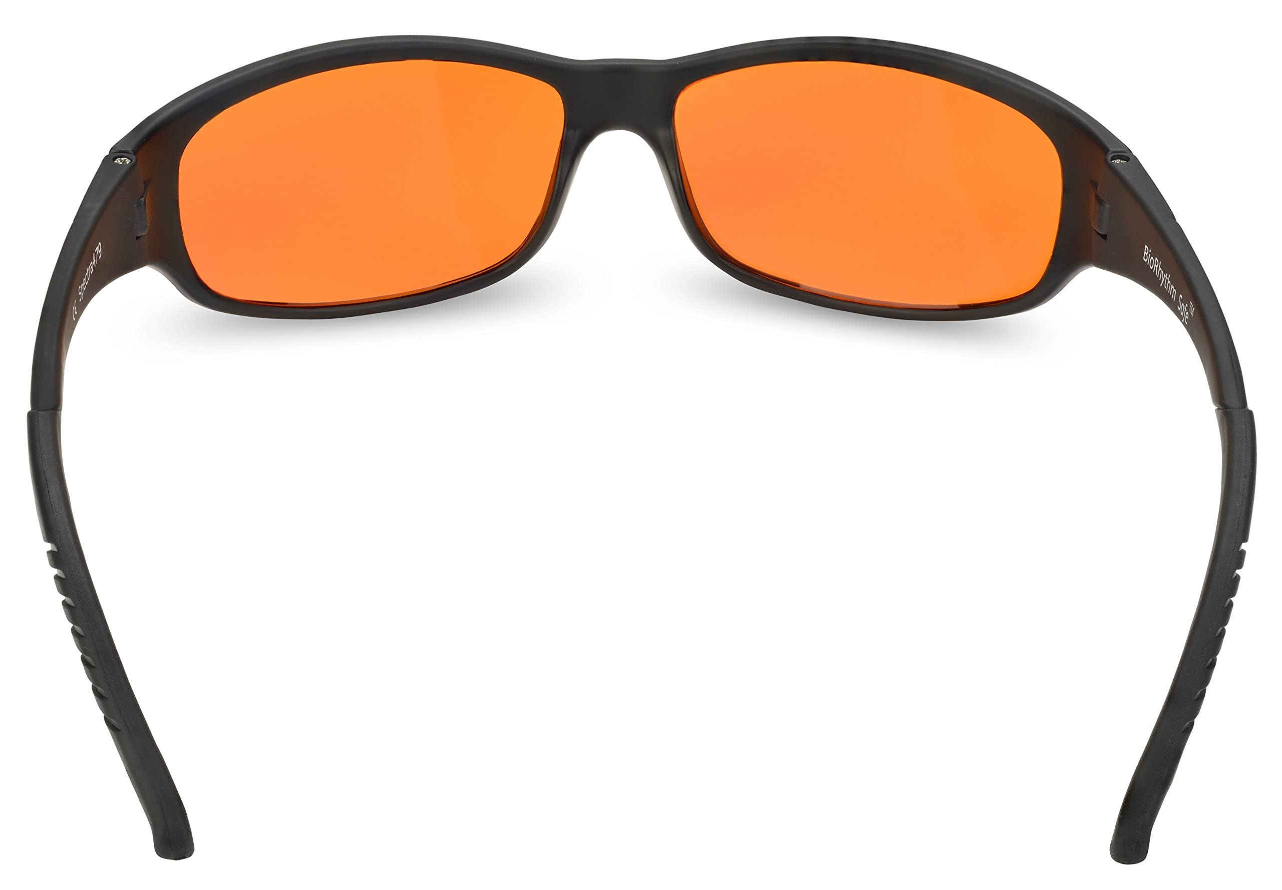 Blue Blocking Amber Glasses for Sleep 99.9 Percent Effective - Nighttime Eye Wear - Special Orange Tinted Glasses Help You Relax Your Eyes