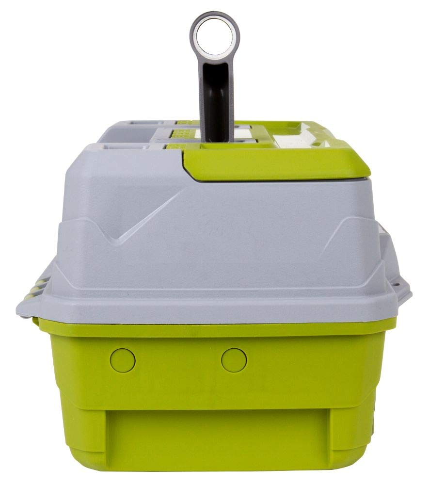 Flambeau Outdoors 6381TB 1-Tray Classic Tray Tackle Box, Portable Tackle Storage - Green/Gray