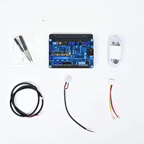 Monport K40 Laser Engraver Motherboard Upgrade Controller Compatible with lightburn for 40w Laser Engraver Lightburn Compatible,Acrylic Protection and Quiet Drive for CNC CO2 Laser Engraver Machines