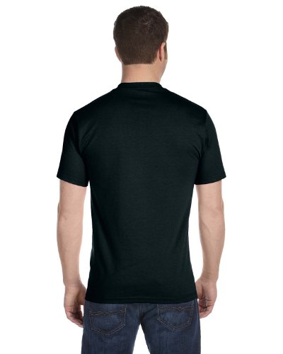 Hanes 6.1 oz. Beefy-T Tall, LT, BLACK