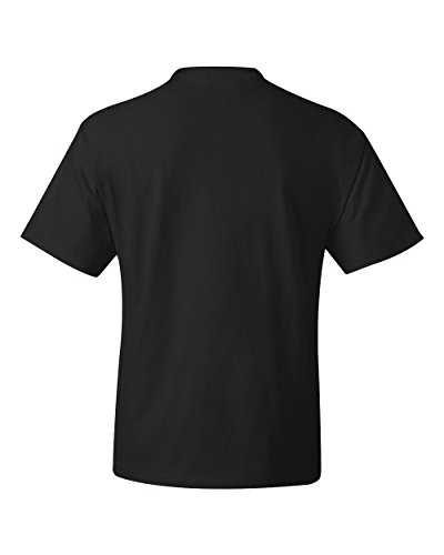 Hanes 6.1 oz. Beefy-T Tall, LT, BLACK