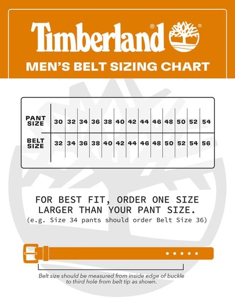 Timberland Men's Big and Tall Classic Leather Reversible Belt, Brown/Black, 48