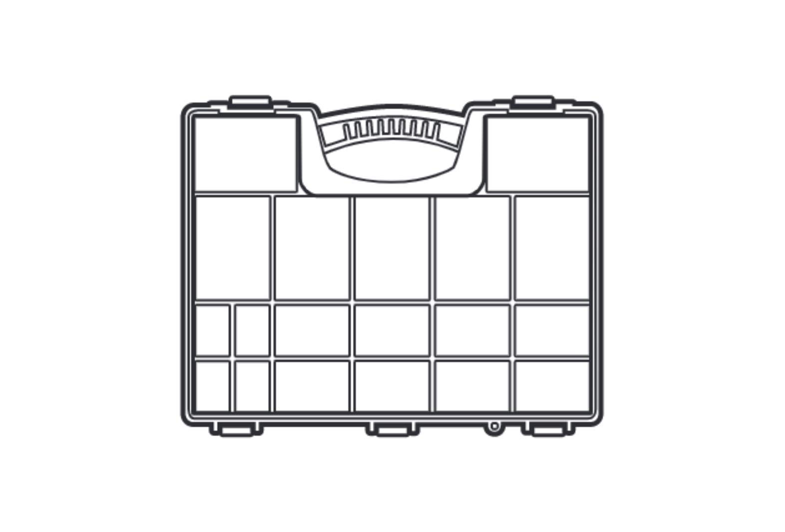 Flambeau Outdoors 141-IQ "IKE" IQ Utility Box - Large (Incudes (19) Zerust® Tray Cups)