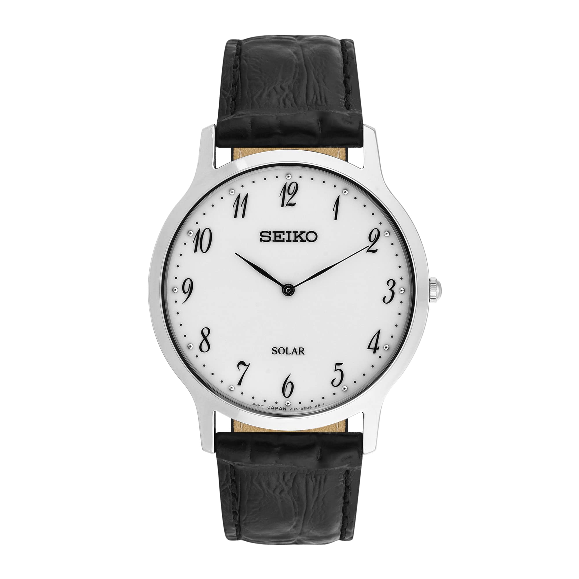 SEIKO Solar White Dial Men's Watch SUP863P1