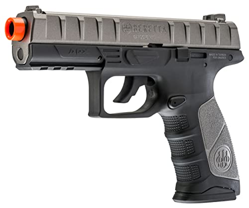 Beretta APX Blowback 6mm BB Pistol Airsoft Gun, Black/Grey