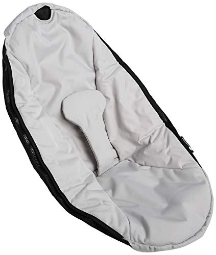4moms rockaRoo Seat Fabric, For Baby, Infant, and Toddler, Machine Washable, Smooth, Nylon Fabric, Grey Classic
