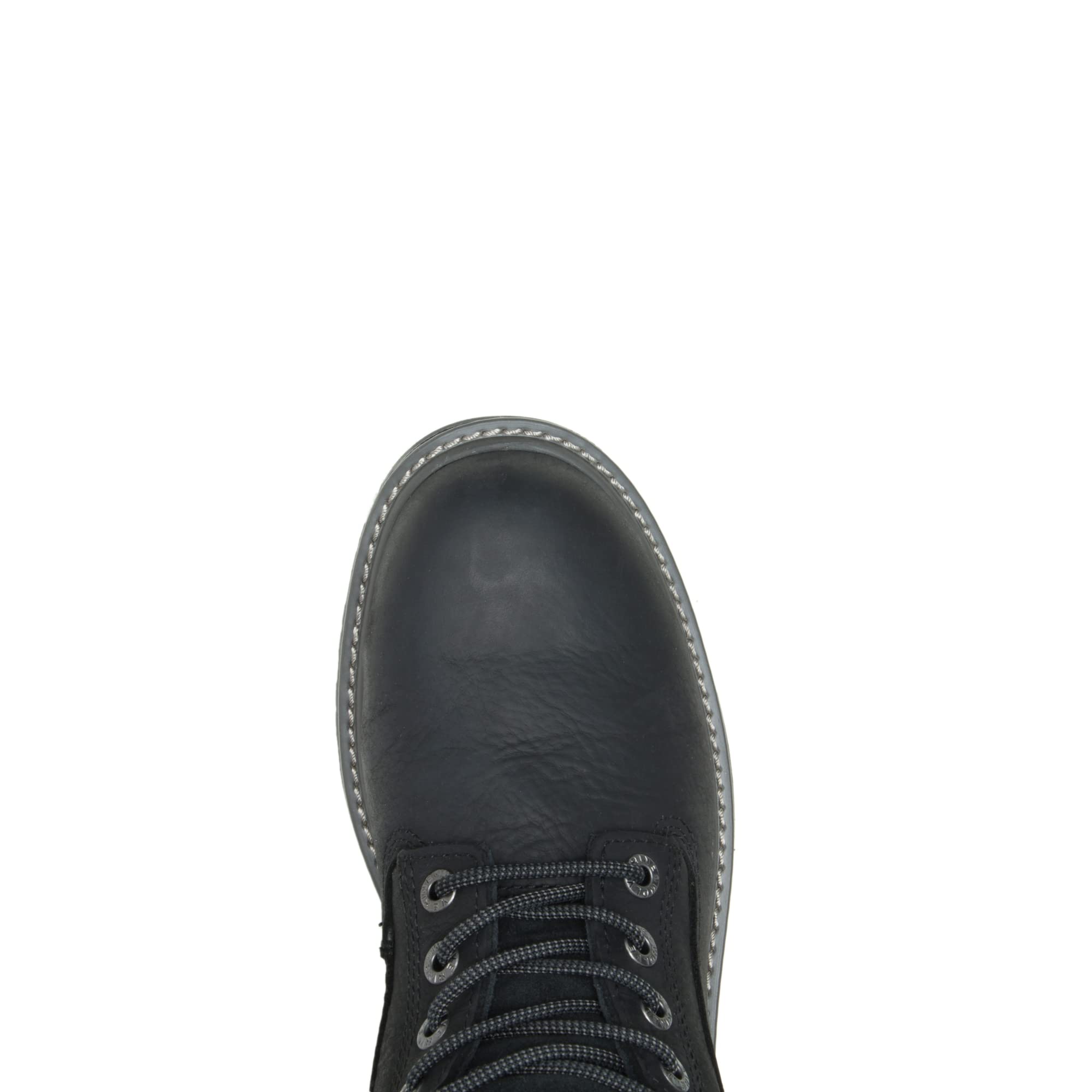 WOLVERINE mens Floorhand Waterproof 6" Soft Toe Work Boot, Black, 9.5 US