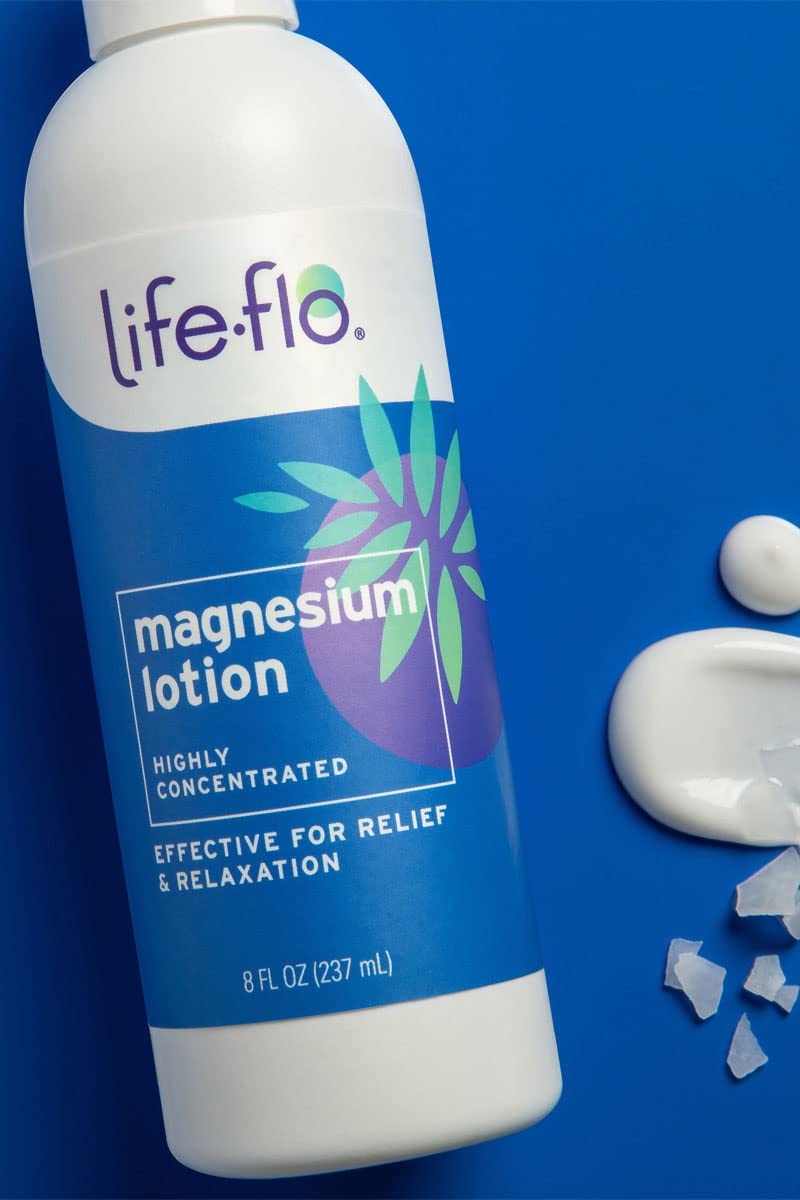 Magnesium Lotion Life Flo Health Products 8 oz Liquid