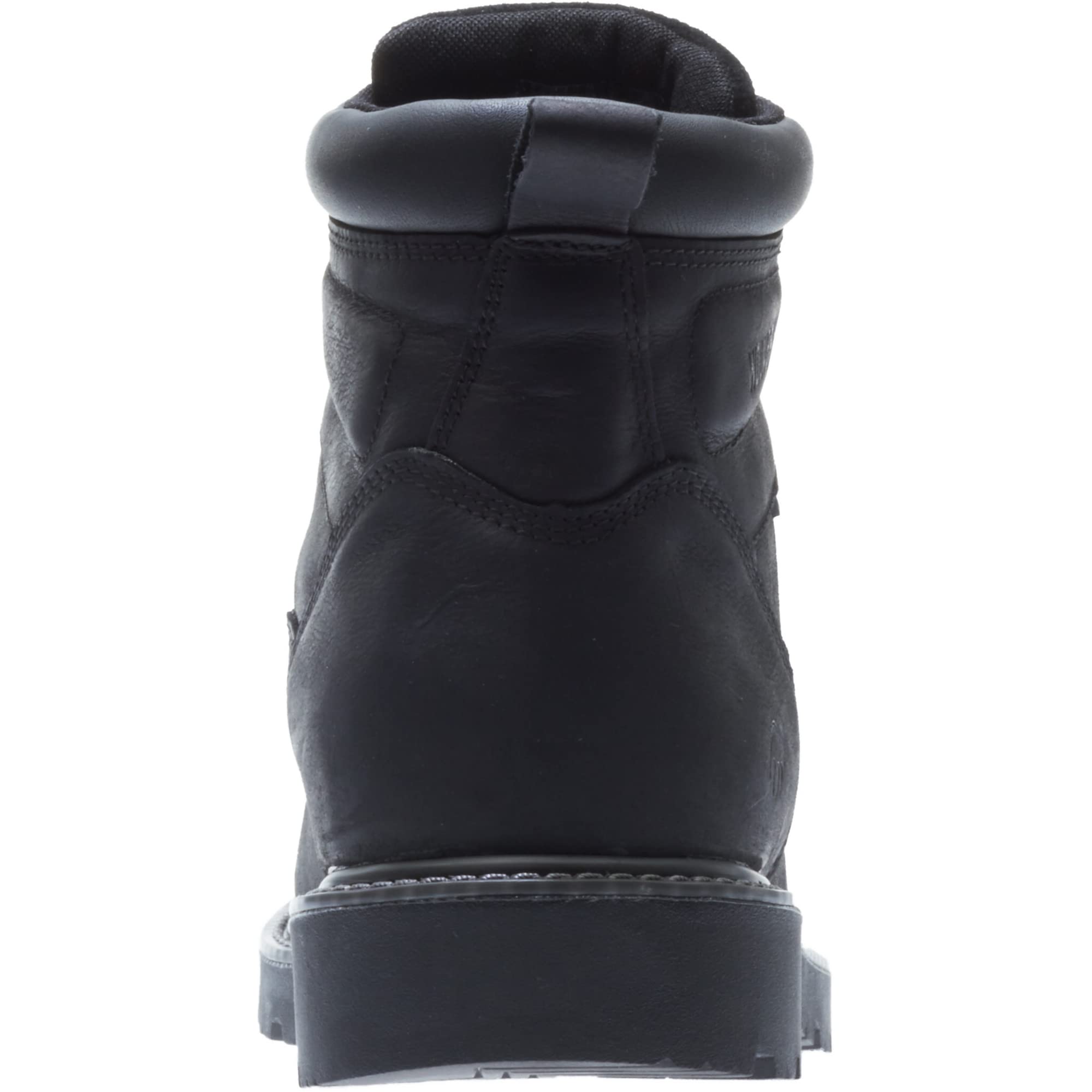 WOLVERINE mens Floorhand Waterproof 6" Soft Toe Work Boot, Black, 9.5 US