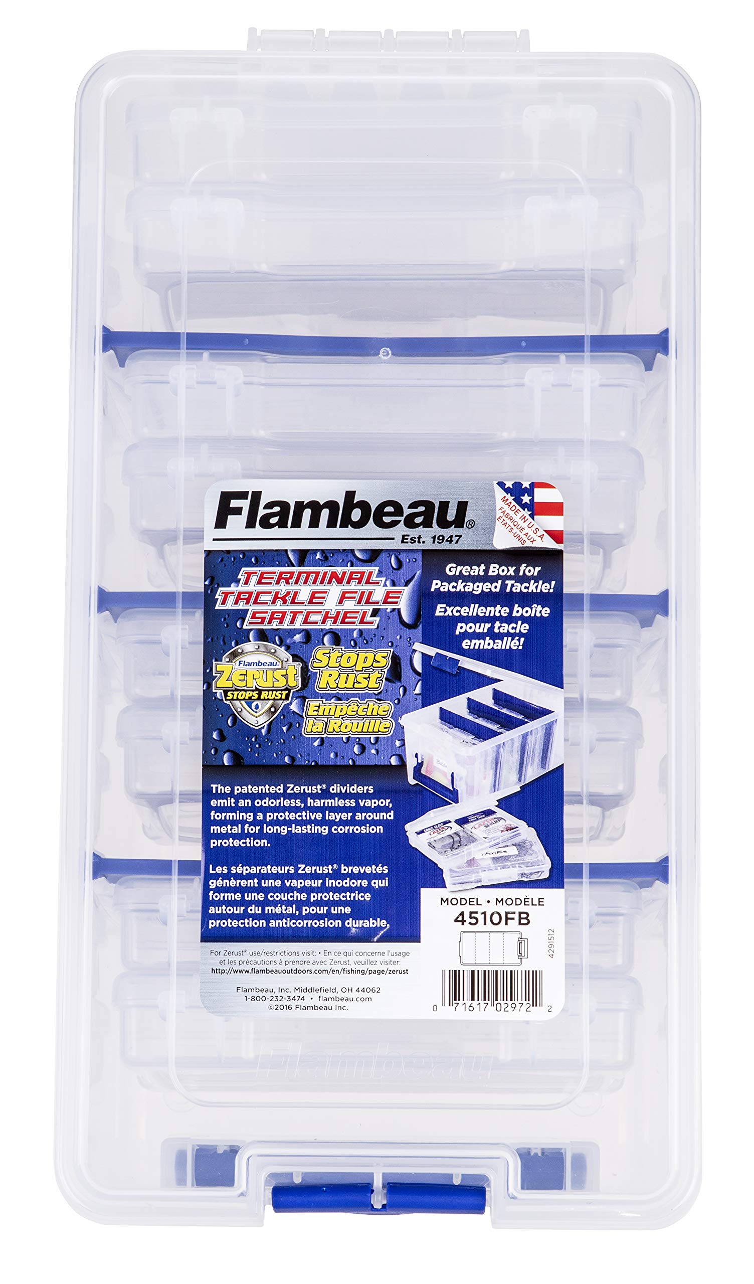 Flambeau Outdoors 4510FB Terminal Tackle File Satchel