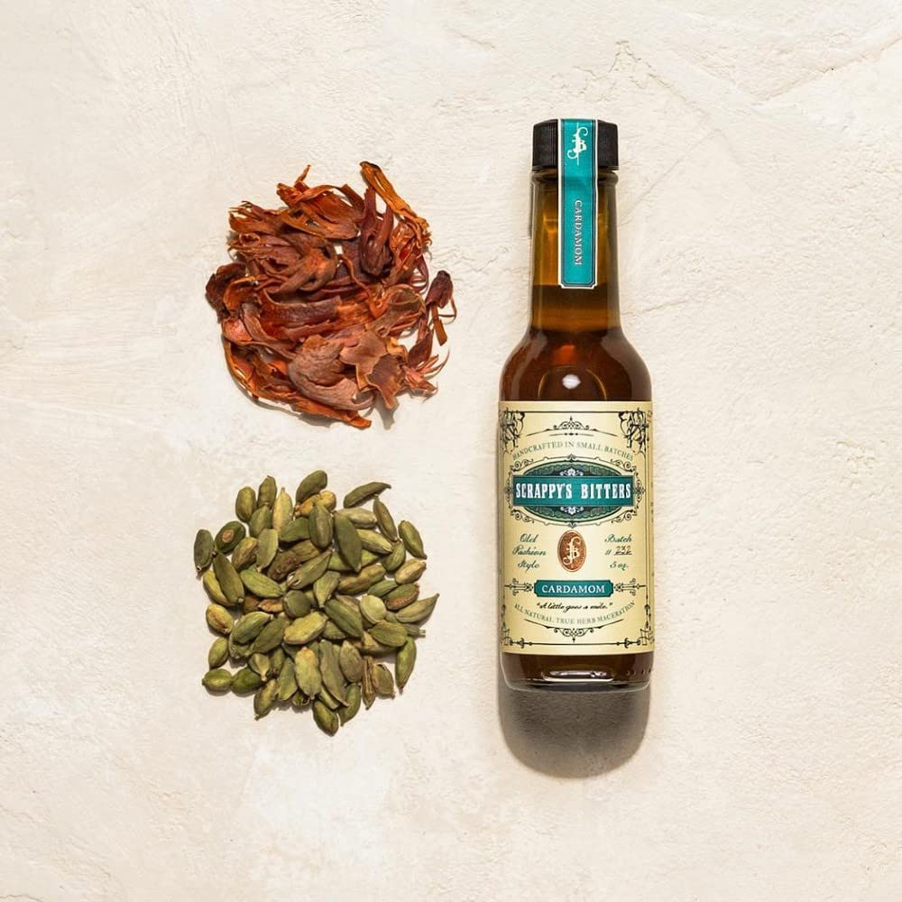 Scrappy's Bitters, Cardamom, 2 Pack Bottle