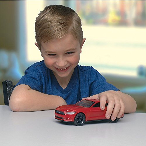 Revell SNAPTITE Build + Play 2015 Mustang GT Model Kit, Red