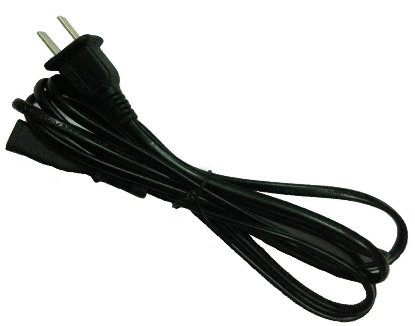 UpBright 2-Prong AC Power Charging Cord Recharge Cable Plug Compatible with EverStart Plus 750 Peak Amps Jump Starter Ever Start 750A JUS750CE 750 Amp 12V 375A Start JumpStarter 120 PSI Air Compressor
