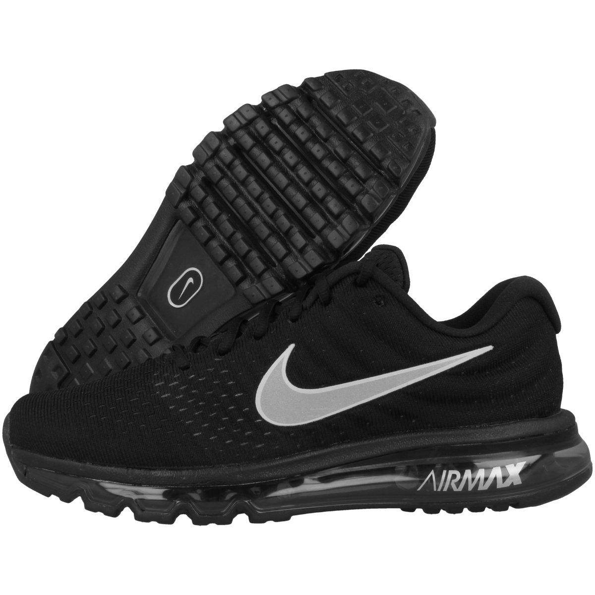 Nike 849559 Mens Air Max 2017 Running Shoes Black/White?Anthracite 9.5 d M US