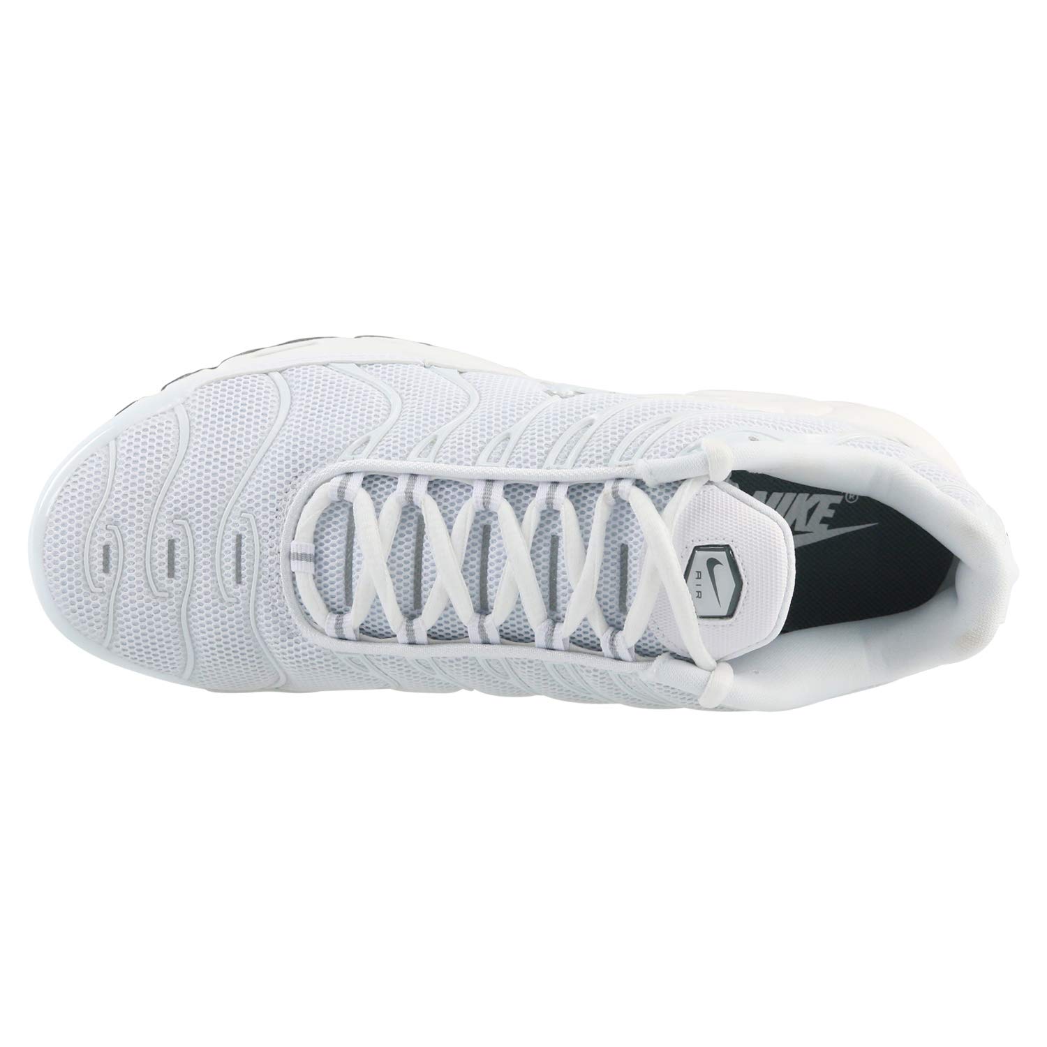 NIKE mens Air Max Plus SE TN1 Tuned Sneaker, White/Black/Cool Grey, 12