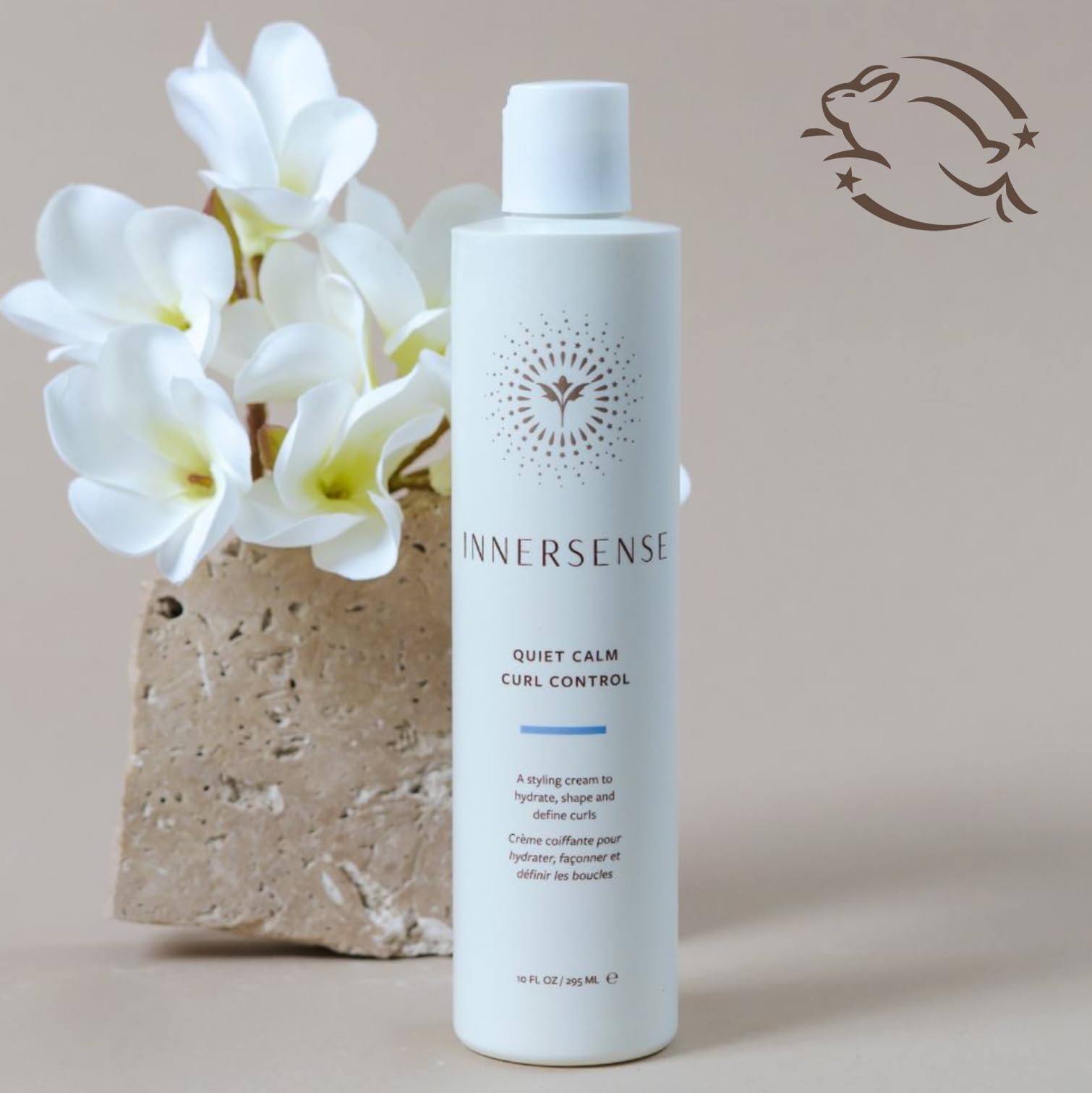 INNERSENSE Organic Beauty - Natural Quiet Calm Curl Control | Non-Toxic, Cruelty-Free, Clean Haircare (Travel Size, 2 fl oz | 59 ml)