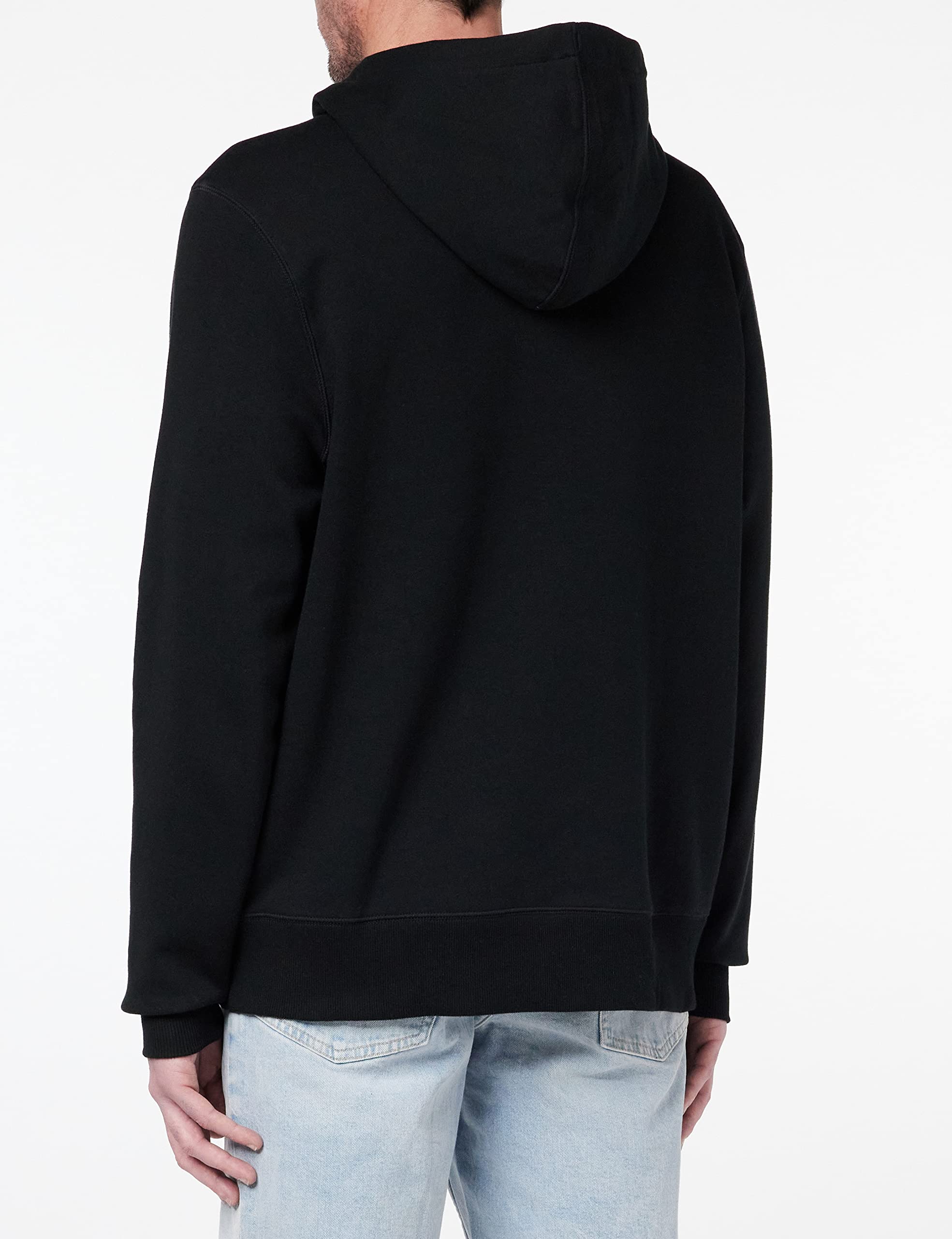 Champion Men's Authentic Originals Sueded Pullover Hoodie, Black, X-Large