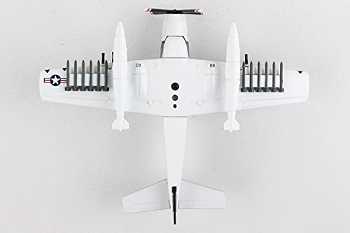 Daron Postage Stamp A1H SkyRaider 1/110 Papoose Flight PS5364-3, White