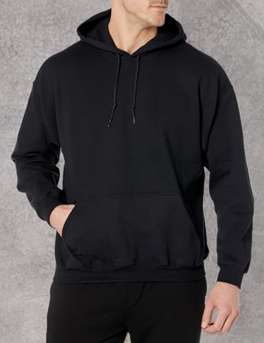 Gildan G185 Heavy Blend Adult Hooded Sweatshirt - Black - 4XL