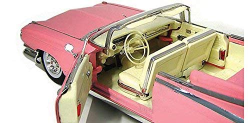 1959 Cadillac Eldorado Biarritz Convertible, Pink - Maisto Premiere 36813 - 1/18 Scale Diecast Model Toy Car by Maisto