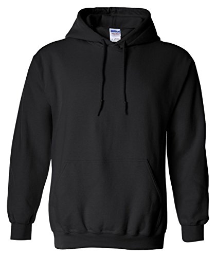 Gildan G185 Heavy Blend Adult Hooded Sweatshirt - Black - 4XL