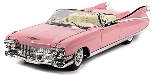 1959 Cadillac Eldorado Biarritz Convertible, Pink - Maisto Premiere 36813 - 1/18 Scale Diecast Model Toy Car by Maisto