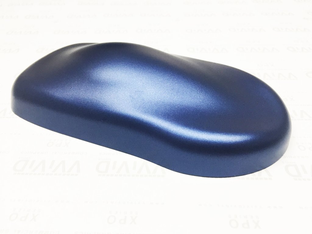 VViViD+ Matte Metallic Navy Blue (Ghost) Vinyl Wrap Roll (1.5ft x 5ft)