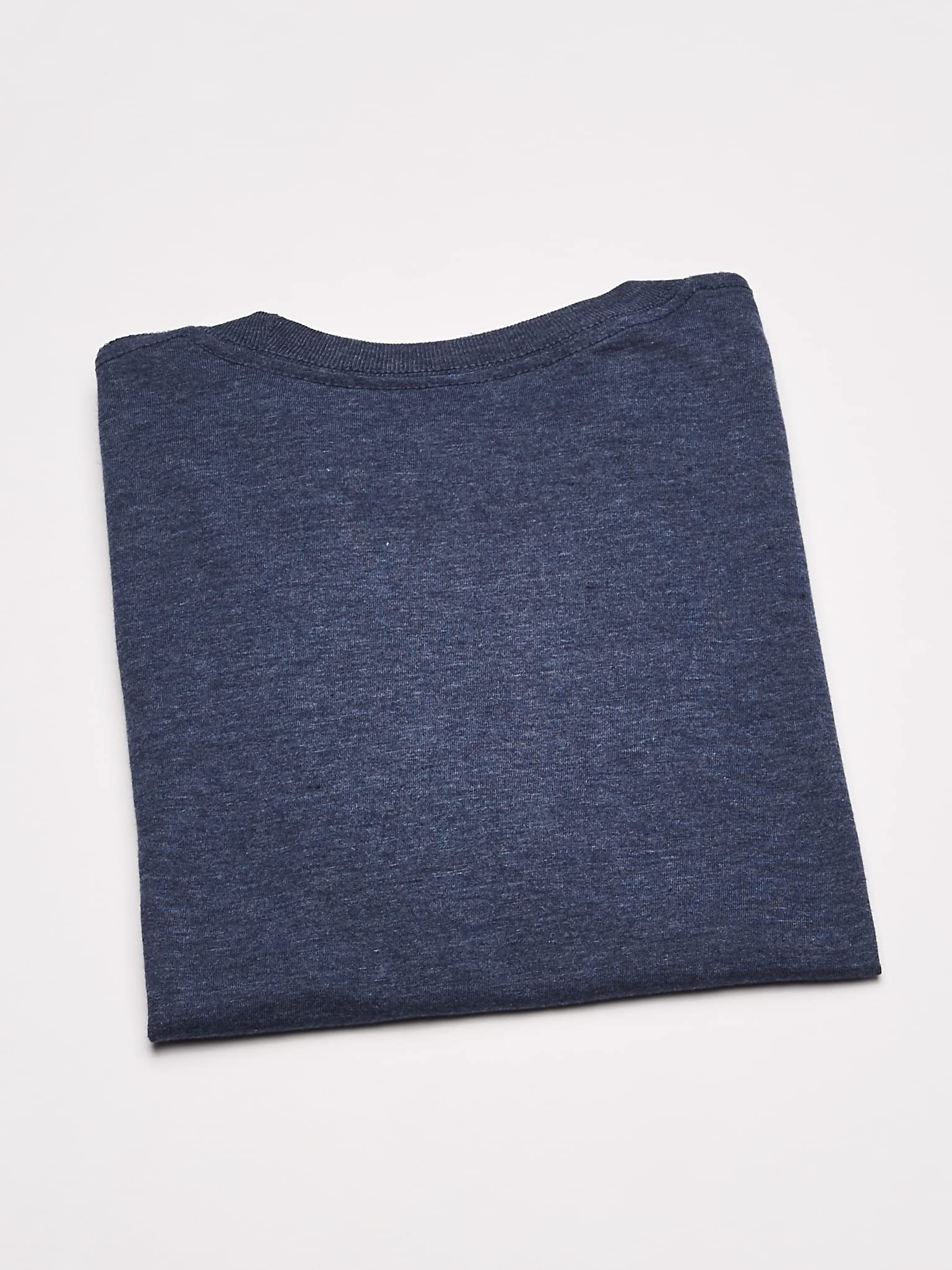 STAR WARS boys Classic Battle Logo Graphic Tee T Shirt, Navy Heather, X-Large US