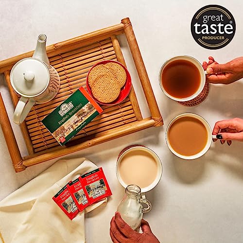 Ahmad Tea Black Tea, English Breakfast Teabags individually wrapped in foil, 100 ct - Caffeinated & Sugar-Free