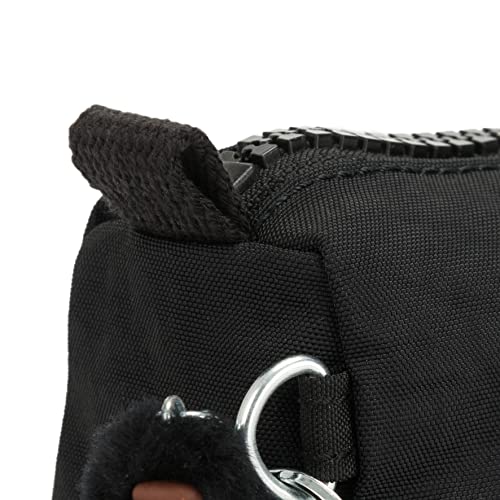 Kipling Women's Freedom Pencil Pouch, Small, Zipped, Water-Resistant, Pen Case, True Black, 8.75''L x 2.5''H x 2.5''D