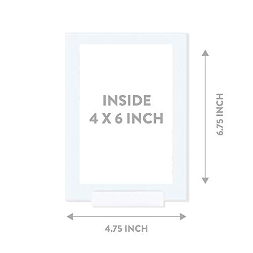 Andaz Press Birthday and Baby Shower Framed Party Sign, Double-Sided 4x6-Inch, Please Take One Party Favors Table Signage, Girl Elephant, 1-Pack, Includes Frame