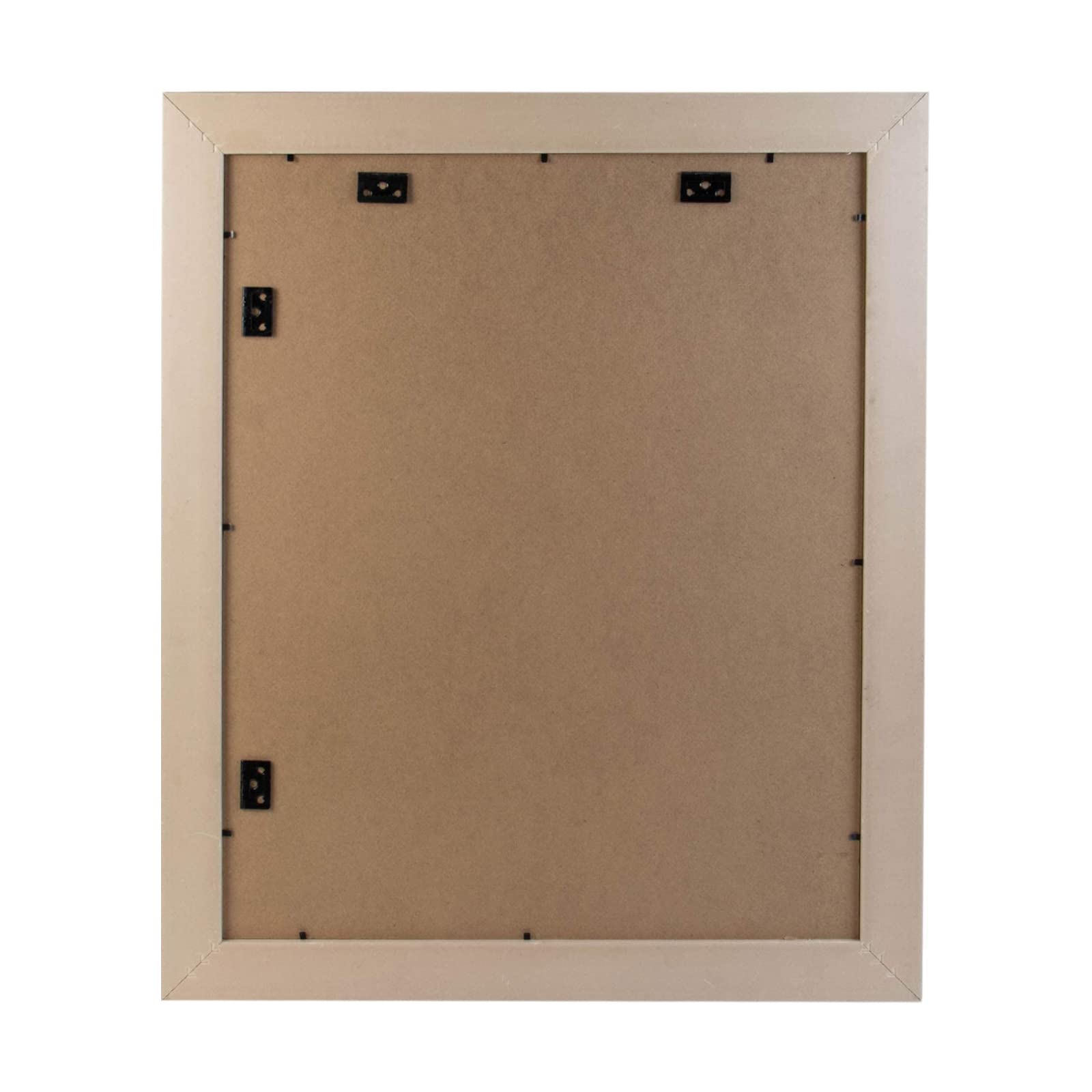 Golden State Art, 16x20 Brown Border Photo Frame, with Ivory Mat for 11x14 Picture & Real Glass