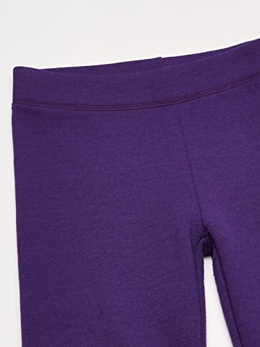 Hanes girls Comfortsoft Ecosmart Open Bottom Leg Sweatpants Pants, Purple Thora, Small US