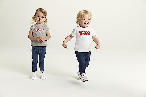 Levi's Big Boys' Classic Batwing T-Shirt, White, S